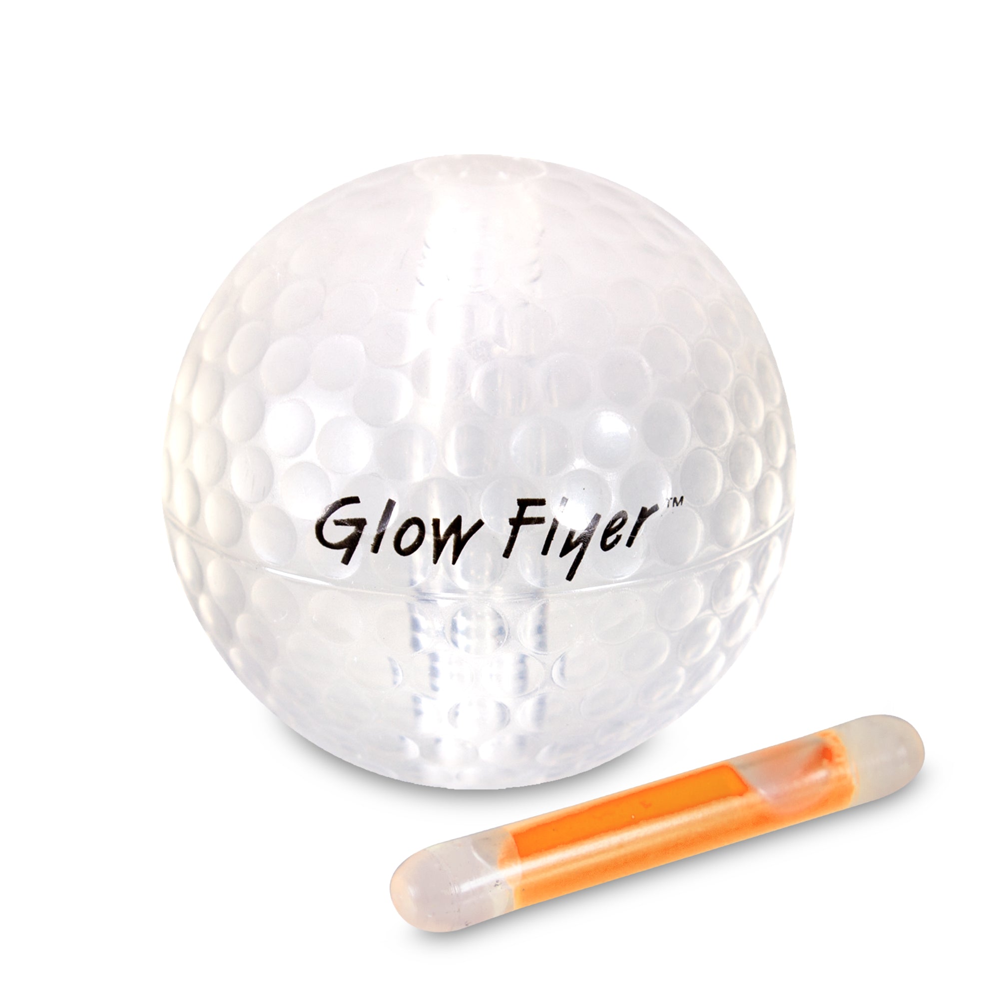 Orange Glow Flyer Golf Ball – Night Flyer Golf