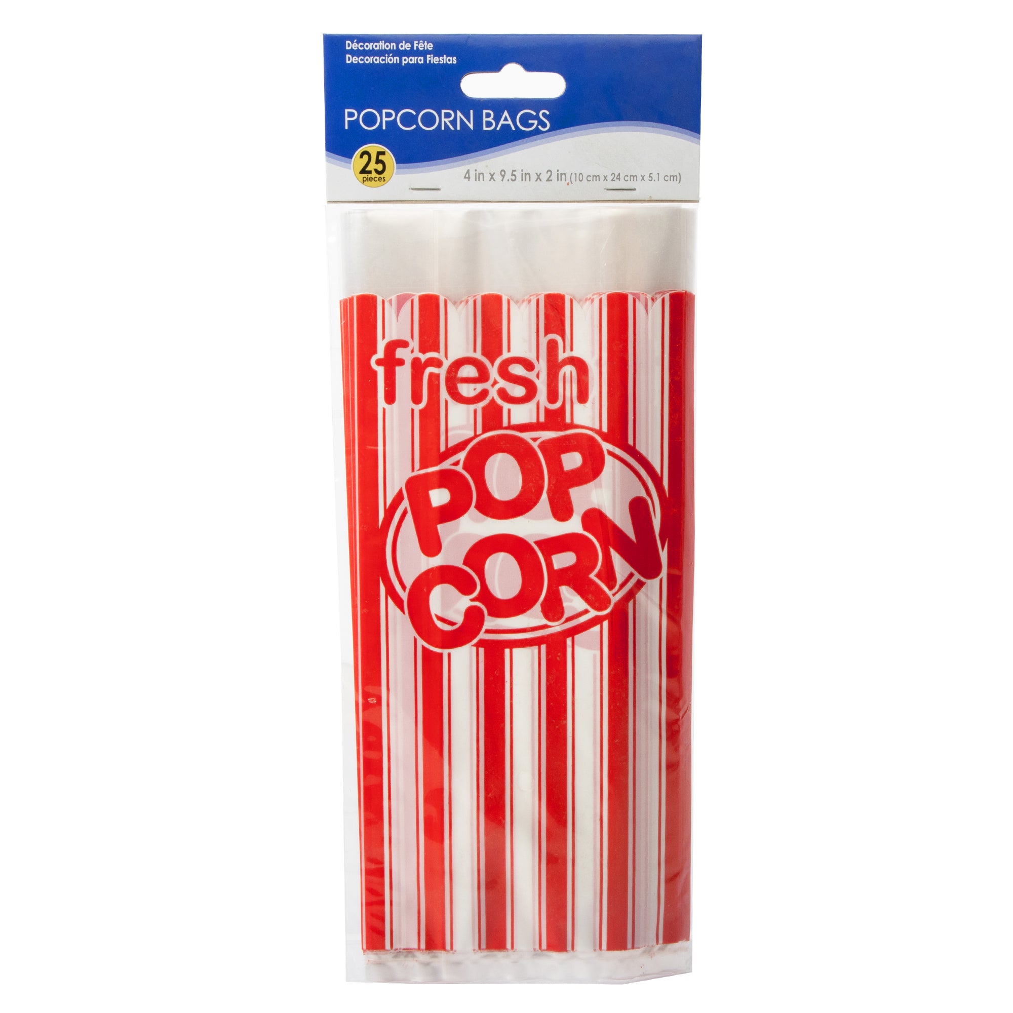 Popcorn Plastic Favor Bags - 25 Pack – Night Flyer Golf